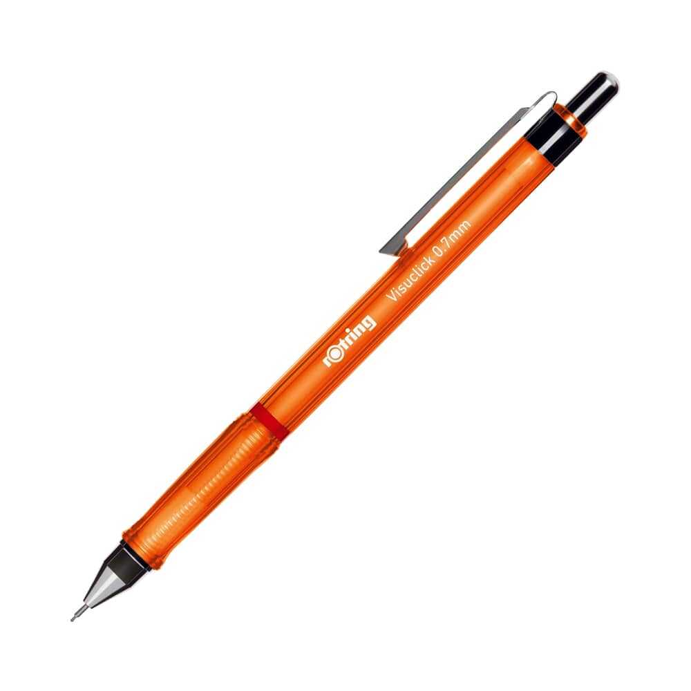 Rotring Uçlu Kalem Visuclick 0.7 mm Turuncu | Kırtasiye Dünyası Rotring Uçlu Kalem Visuclick 0.7 mm Turuncu | Kırtasiye Dünyası